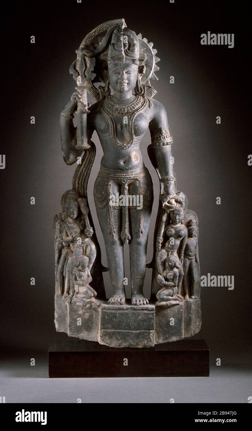 Die androgyne form von shiva parvati ardhanarishvara bild von -Fotos ...