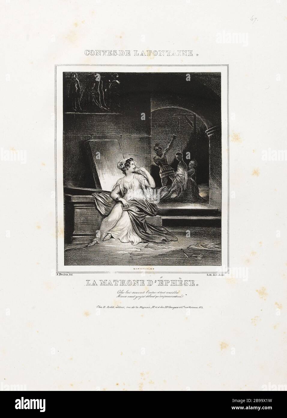 Album Tales of Jean de La Fontaine: The Matron of Ephesus. Achille ...