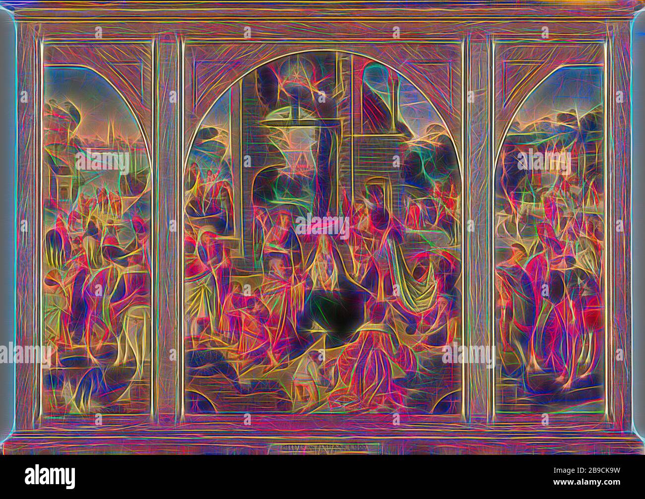 Zentriere die anbetung im stall mit maria -Fotos und -Bildmaterial in hoher Auflösung – Alamy