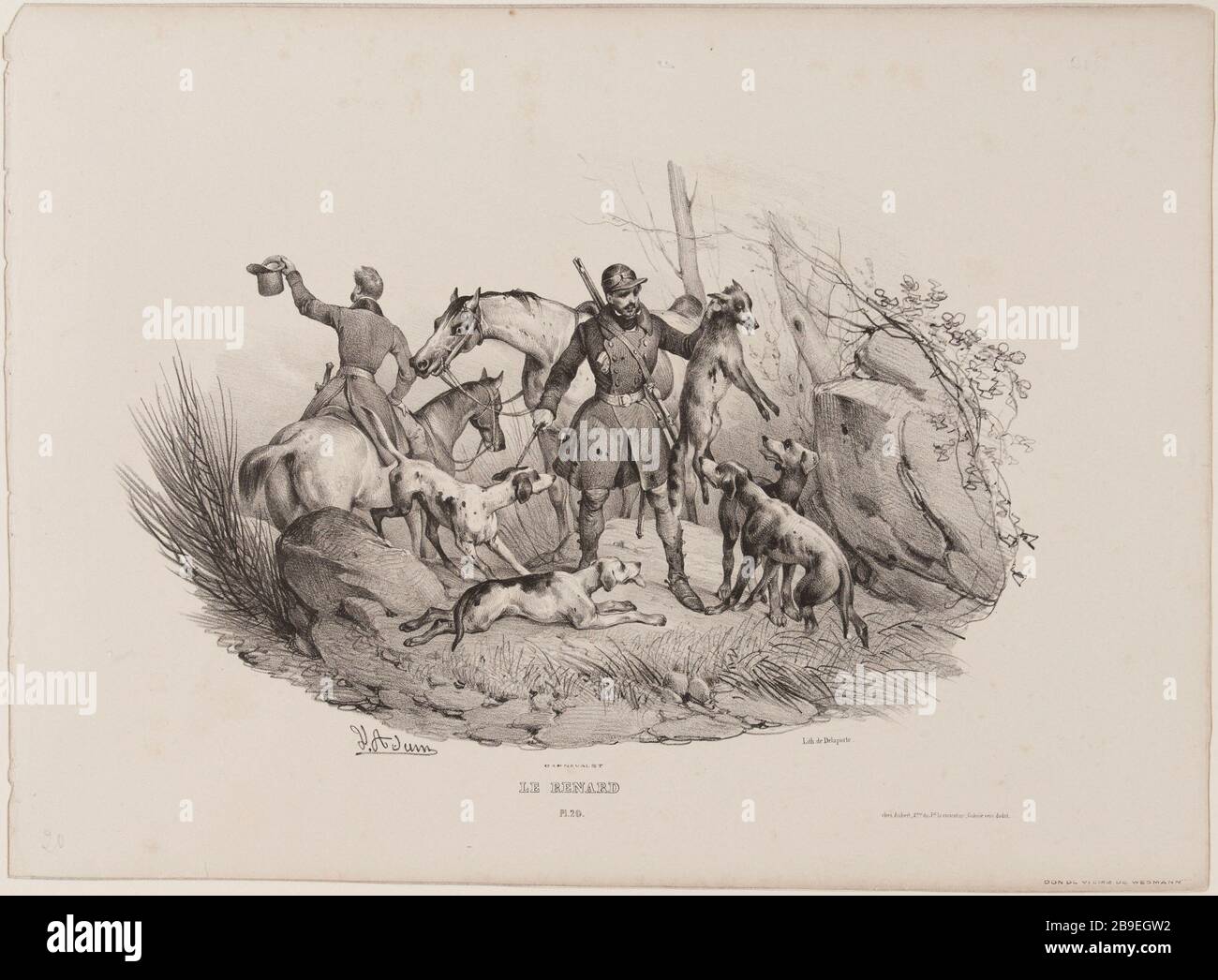 Le renard et le chien -Fotos und -Bildmaterial in hoher Auflösung – Alamy