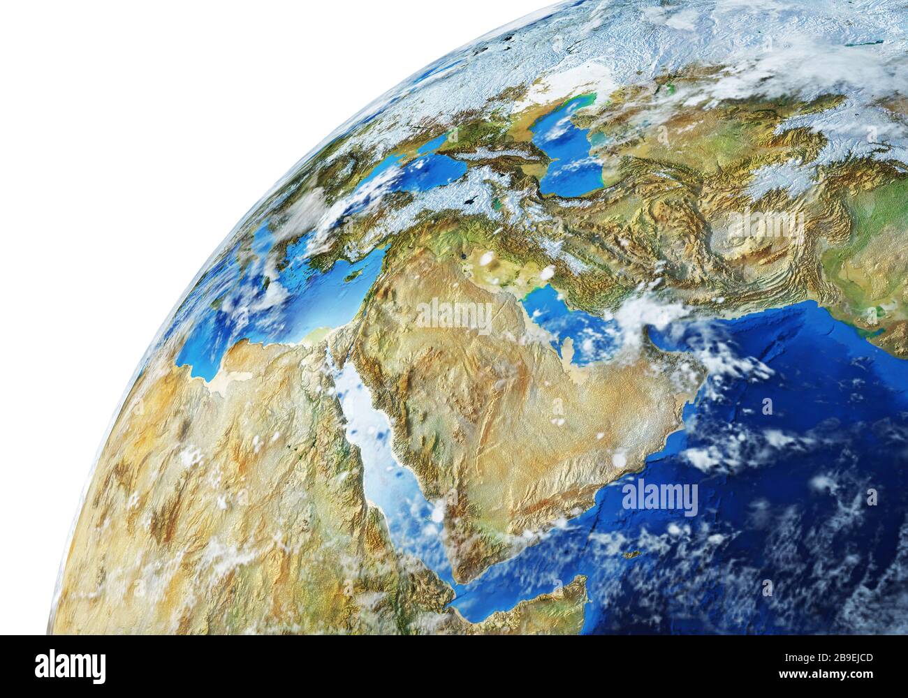 Physische Karte Der Erde Stockfotos und -bilder Kaufen - Alamy