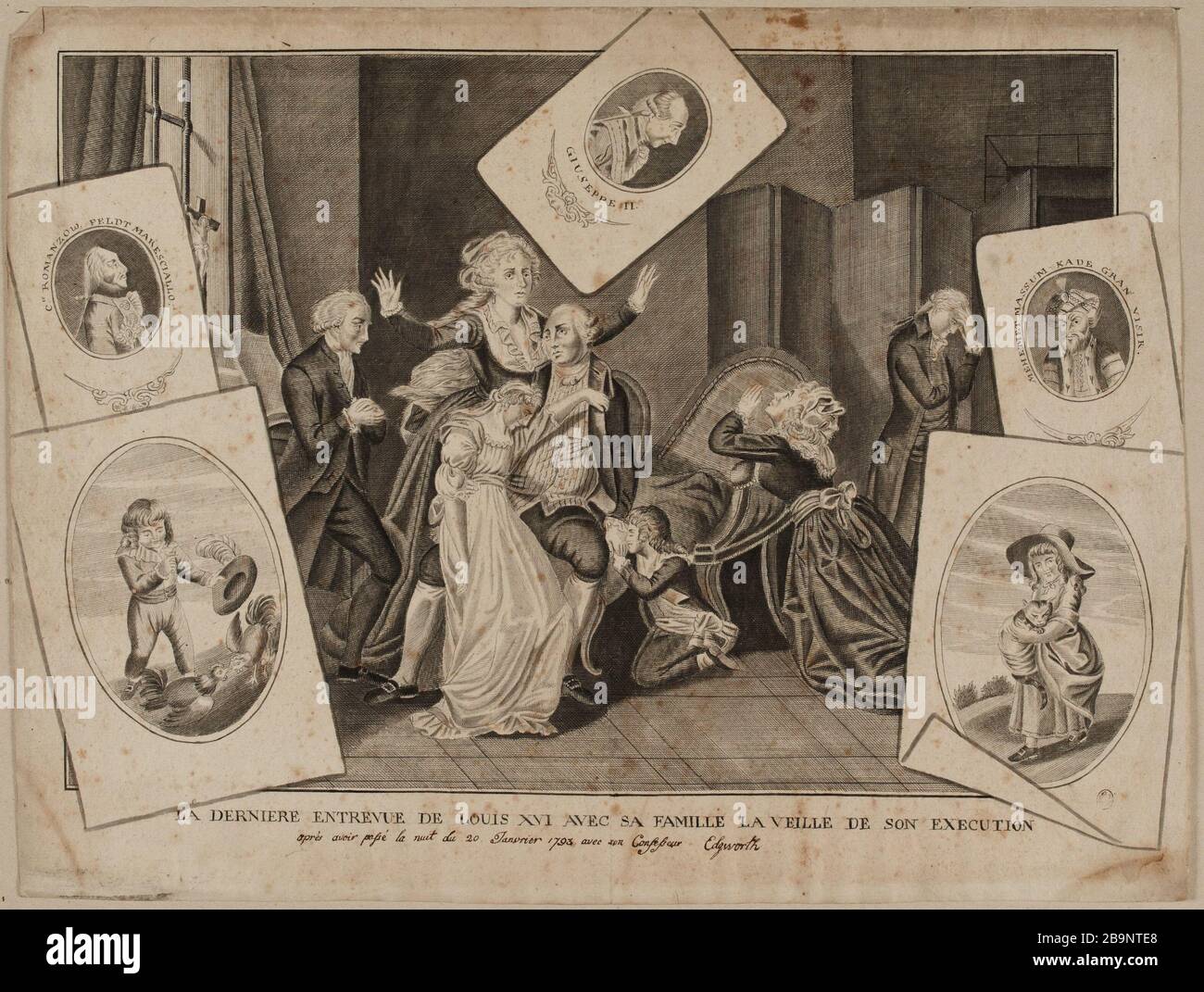Das letzte Interview von Ludwig XVI. Mit seiner Familie am Tag vor ...