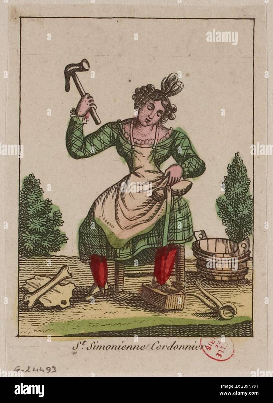 Shoemaker 19th century -Fotos und -Bildmaterial in hoher Auflösung – Alamy