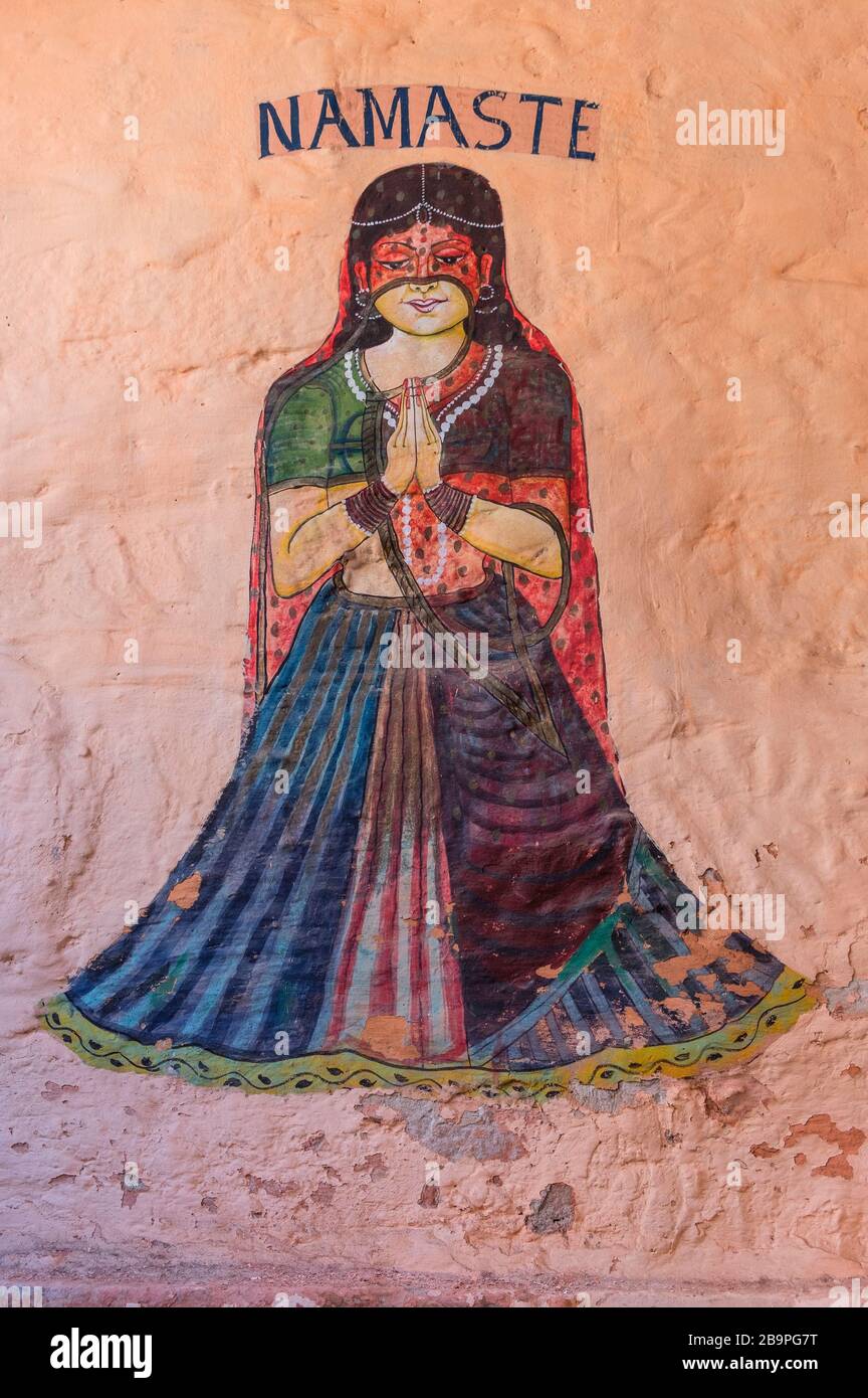 Namaste indien -Fotos und -Bildmaterial in hoher Auflösung – Alamy