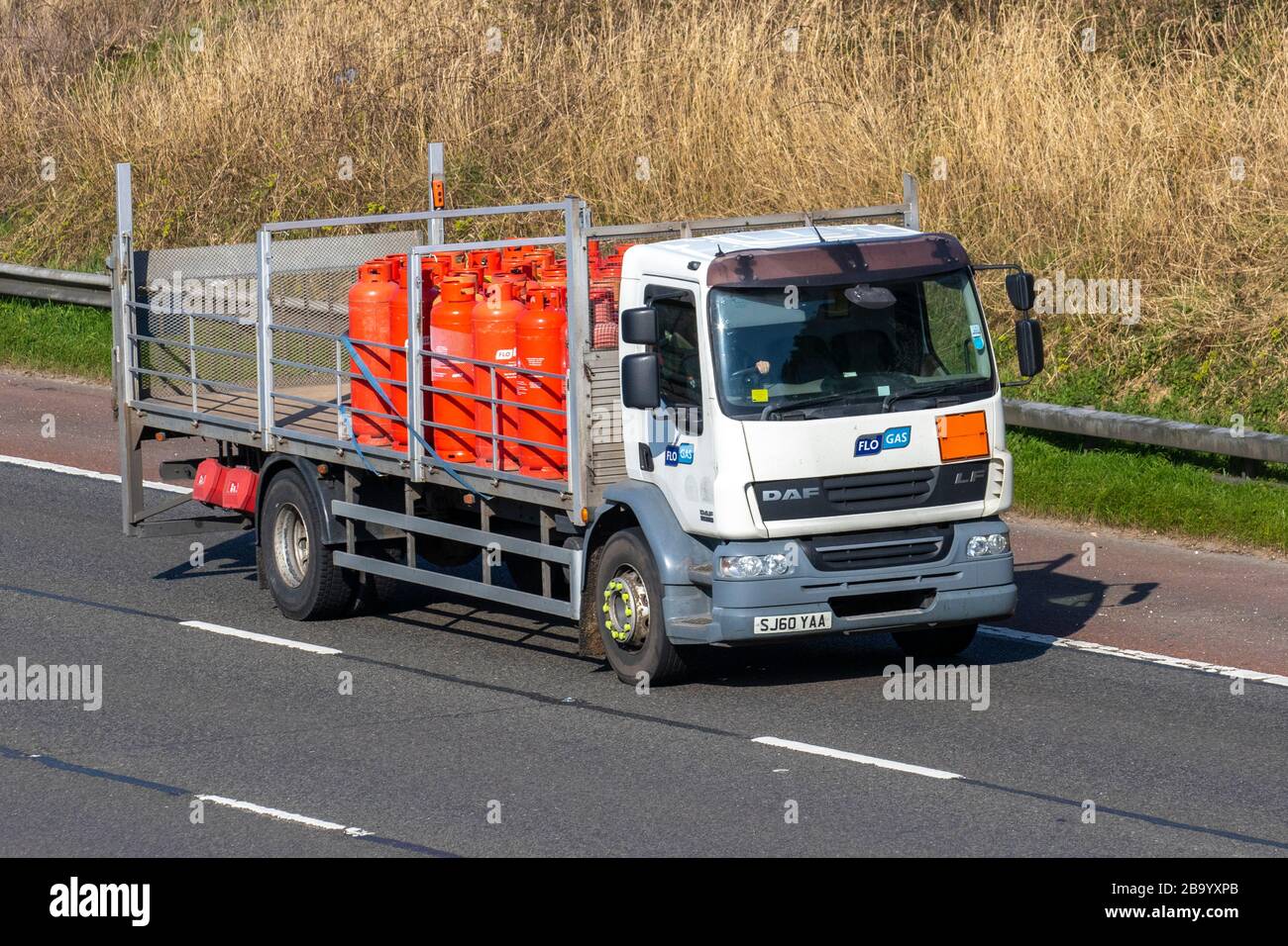 Lieferwagen für den Transport von Kalor Gas, LKW, Transport, LKW ...