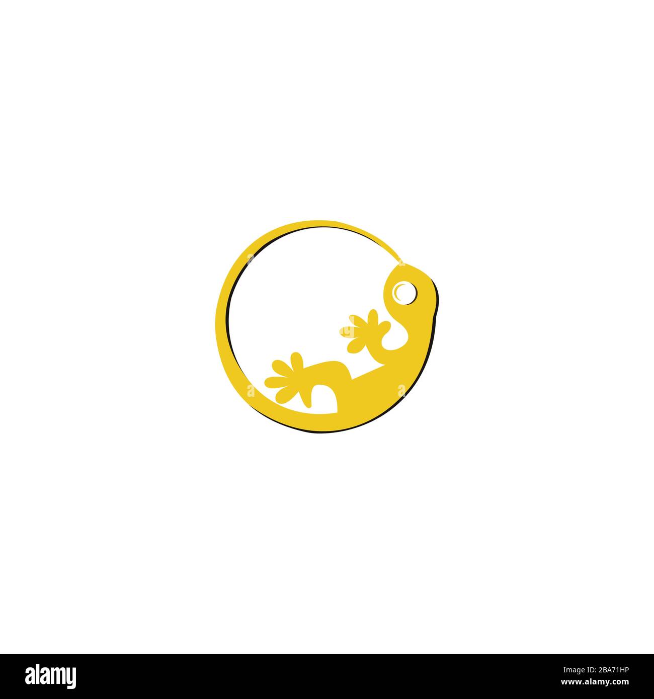 Gecko logos Stock-Vektorgrafiken kaufen - Alamy