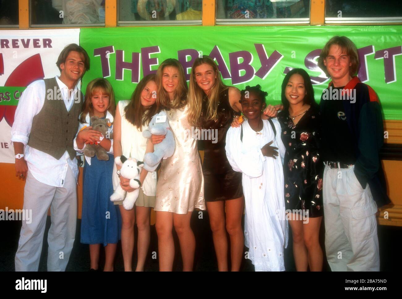 Culver City, Kalifornien, USA 13. August 1995 (L-R) Schauspieler ...