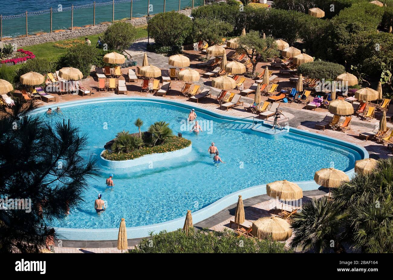 Poseidon Thermen, Forio d'Ischia, Insel Ischia, Neapel, Kampanien ...