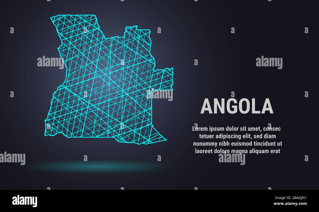 Angola silhouette Stock-Vektorgrafiken kaufen - Alamy