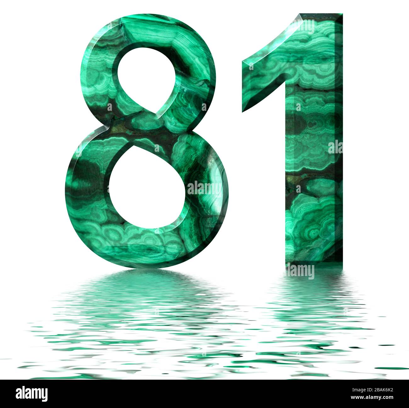 3d nummer 81 Stockfotos und -bilder Kaufen - Alamy