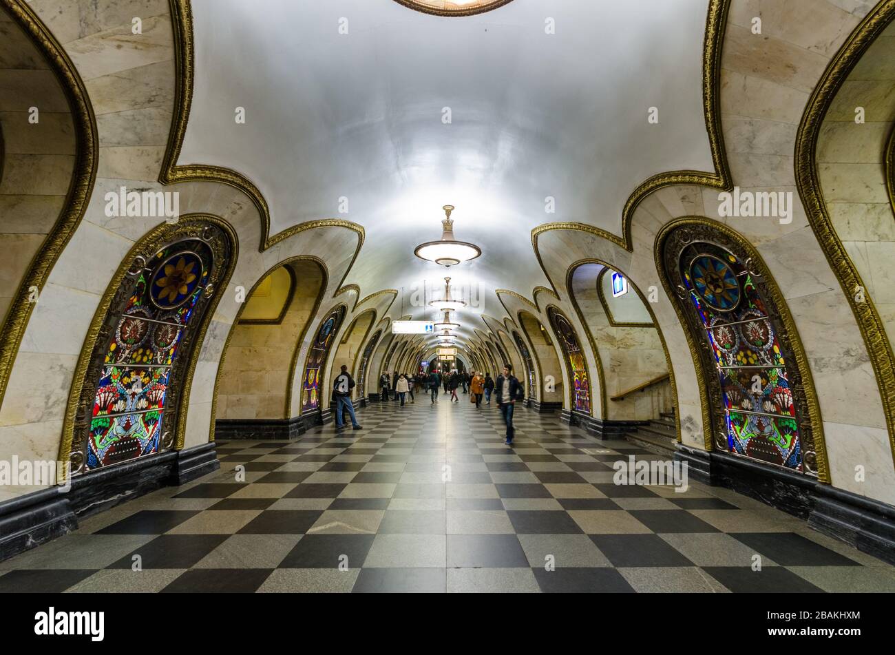 Moskau architektur metro -Fotos und -Bildmaterial in hoher Auflösung ...