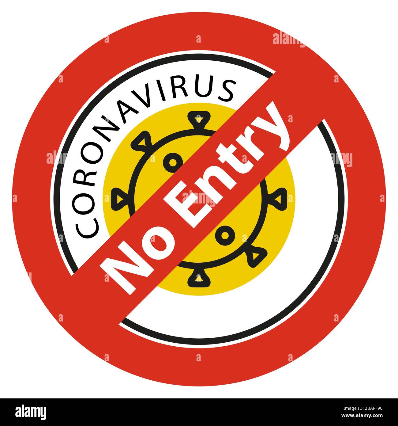 Coronavirus-Zeichen. Symbol für die Arzneimaske. Betreten des Raums nur ... Coronavirus-Zeichen. Symbol für die Arzneimaske. Betreten des Raums nur ...