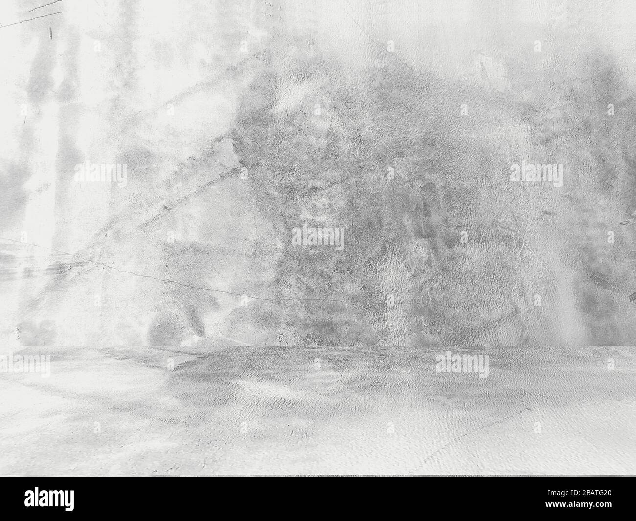 Grungiger weißer Hintergrund aus Naturzement oder Stein alter Struktur ...