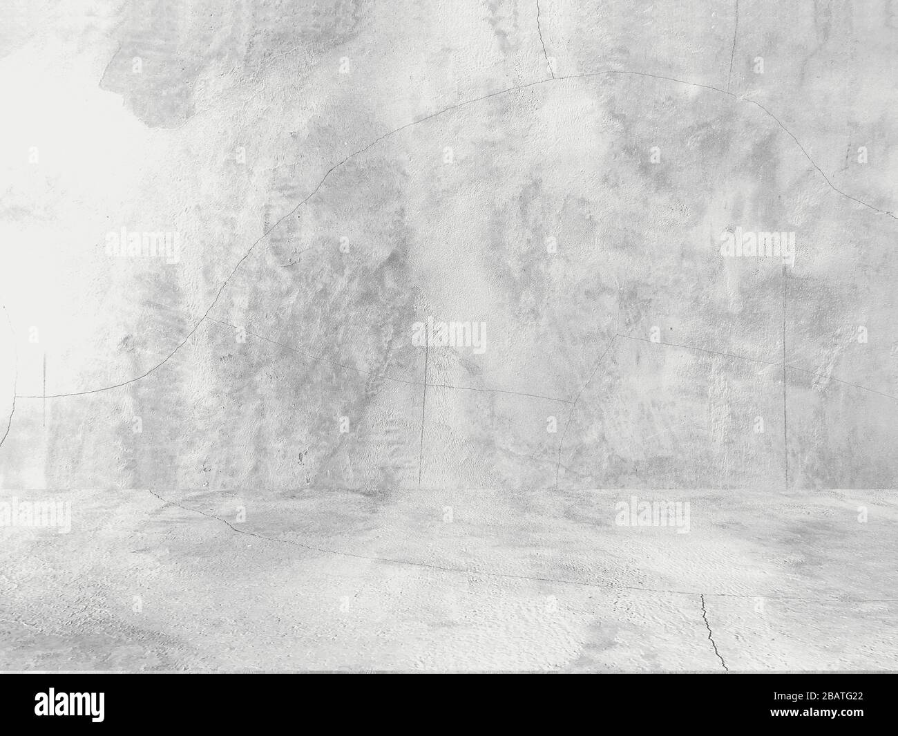 Grungiger weißer Hintergrund aus Naturzement oder Stein alter Struktur ...