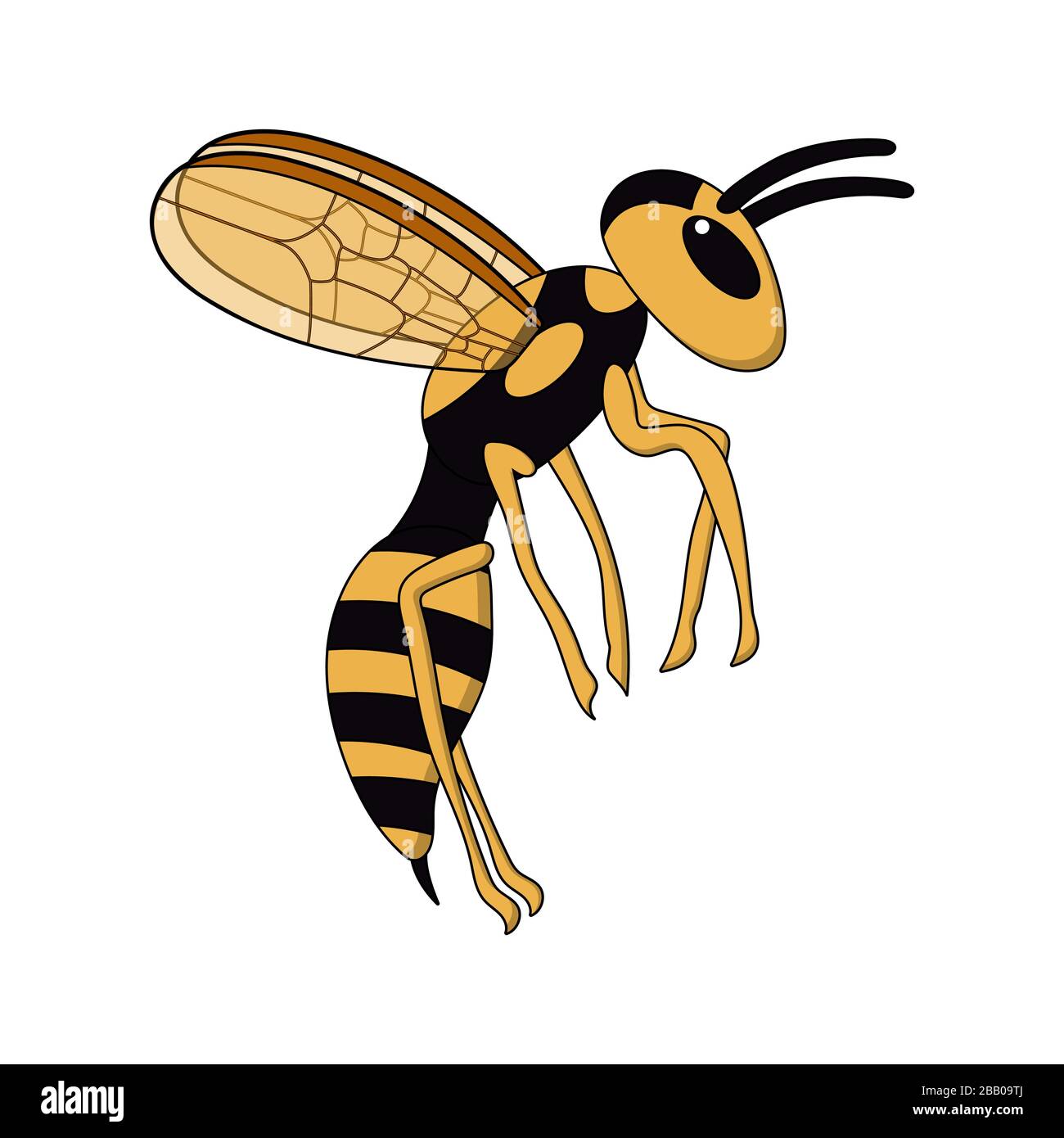 The wasp cartoon -Fotos und -Bildmaterial in hoher Auflösung – Alamy
