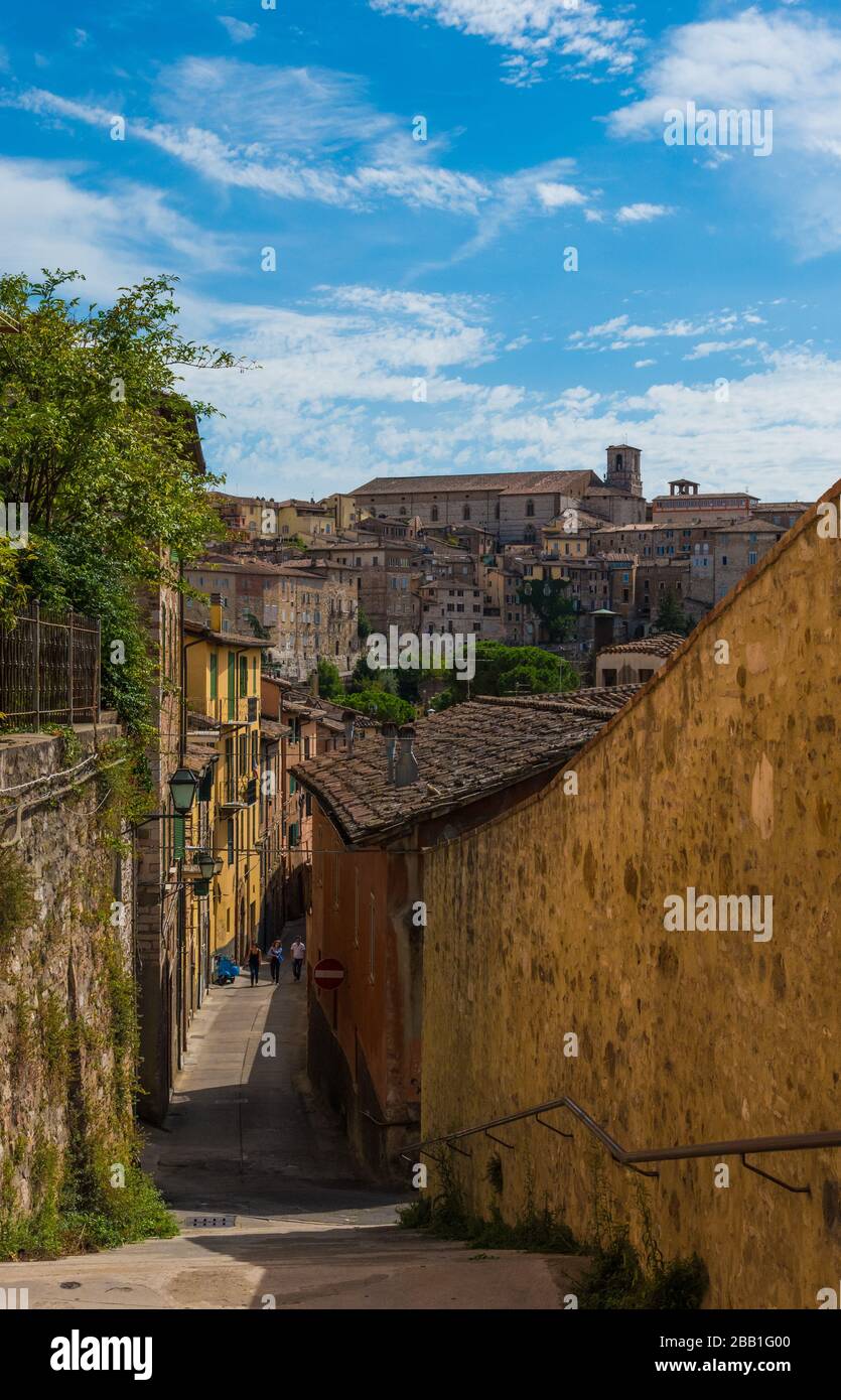 Perugia (Umbrien) - die beeindruckende, mittelalterliche Stadt ...
