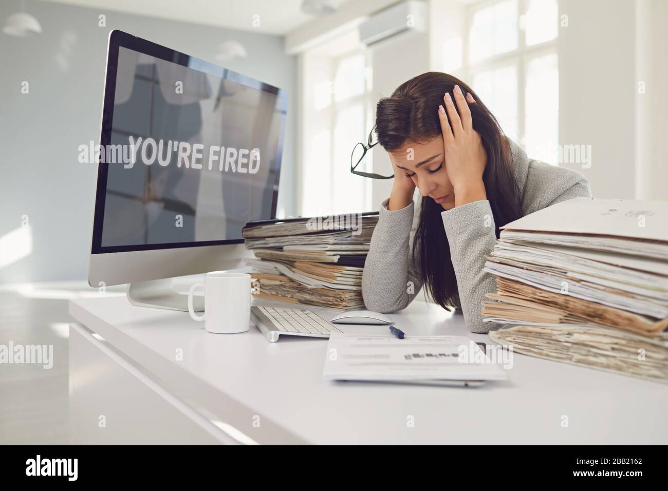 Gefeuert frustriert -Fotos und -Bildmaterial in hoher Auflösung – Alamy