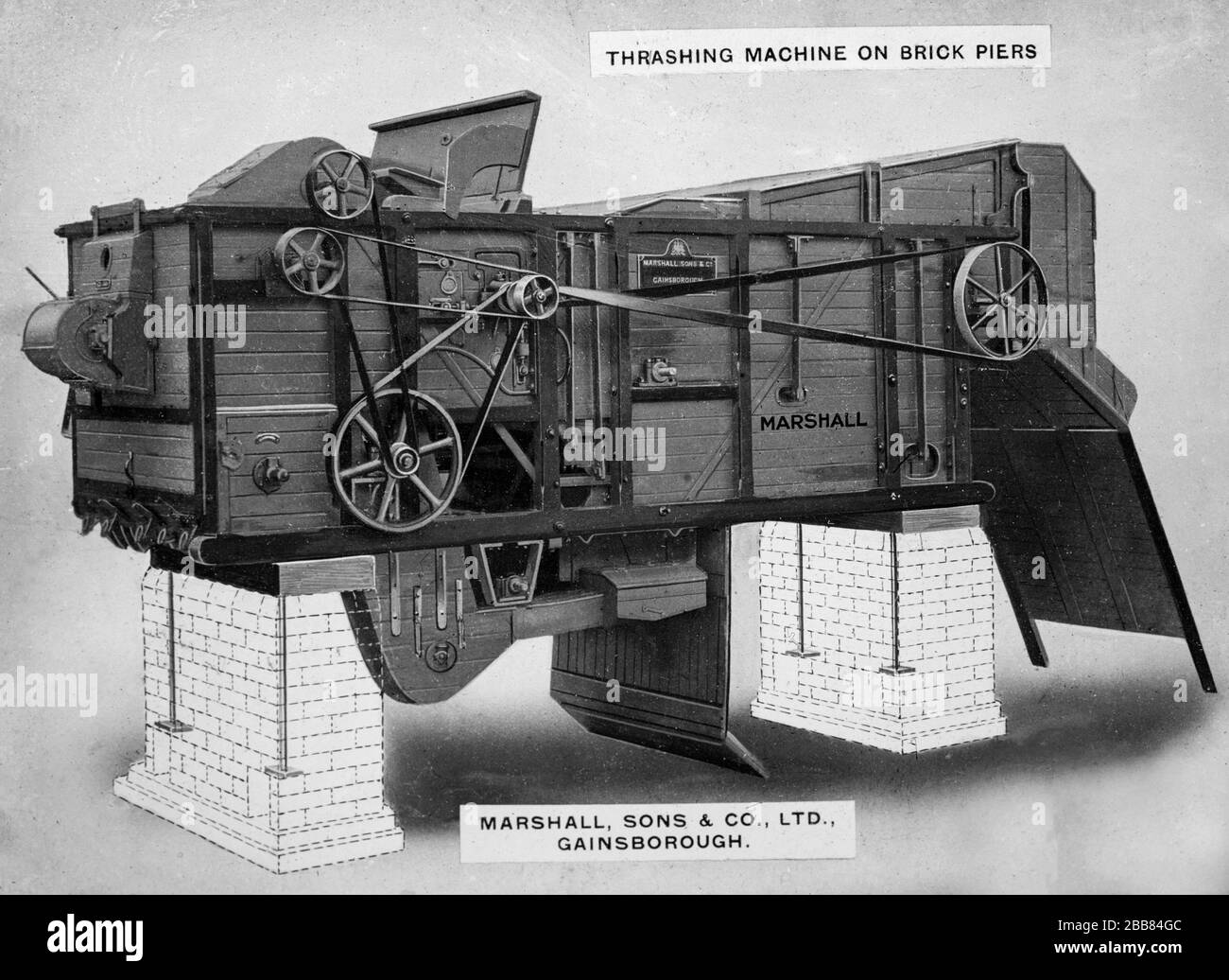 Marshall Thrashing Maschine Stockfotos und -bilder Kaufen - Alamy