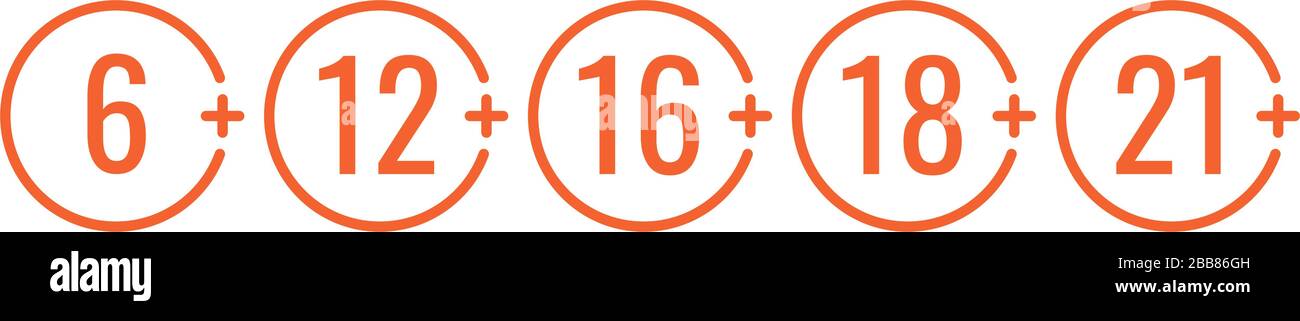 14 18 jahre alt Stock-Vektorgrafiken kaufen - Alamy