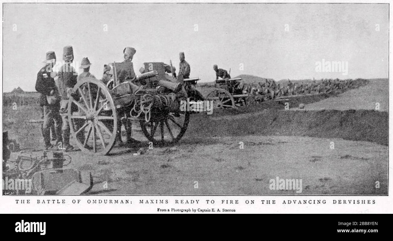 At the battle of omdurman 2 september 1898 -Fotos und -Bildmaterial in ...