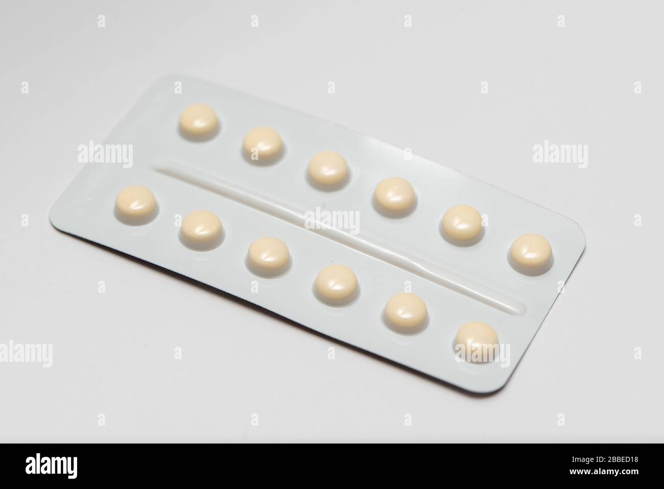 Tablette Blisterverpackung für Medikamente: Schmerzmittel, Antibiotika ...