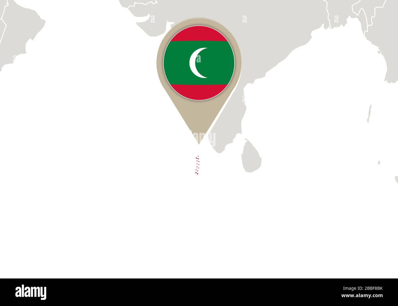 Malediven pfeilzeichen Stock-Vektorgrafiken kaufen - Alamy