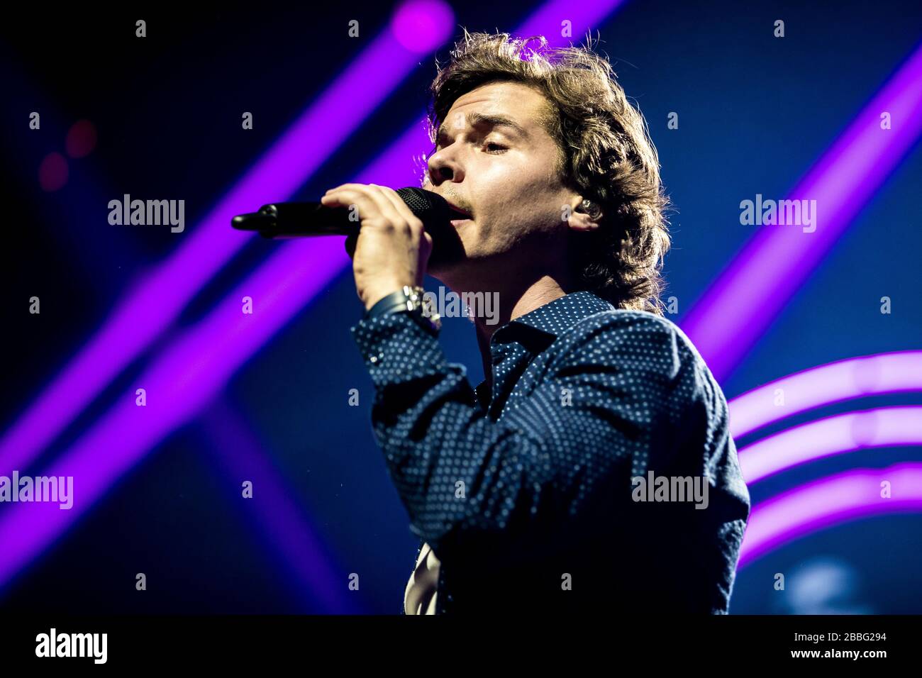 Kopenhagen, Dänemark. 29. Januar 2019. Die dänische Band Lukas Graham ...