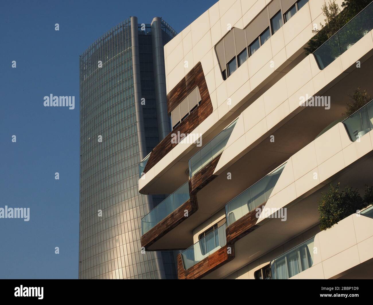 Zaha Hadid Residences and Twisted One, Generali Tower, Zaha Hadid Arch ...