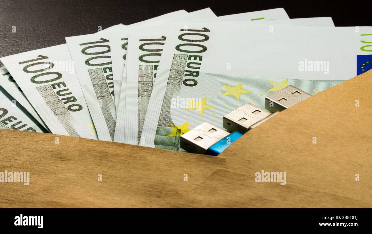 Geld in einem umschlag -Fotos und -Bildmaterial in hoher Auflösung – Alamy