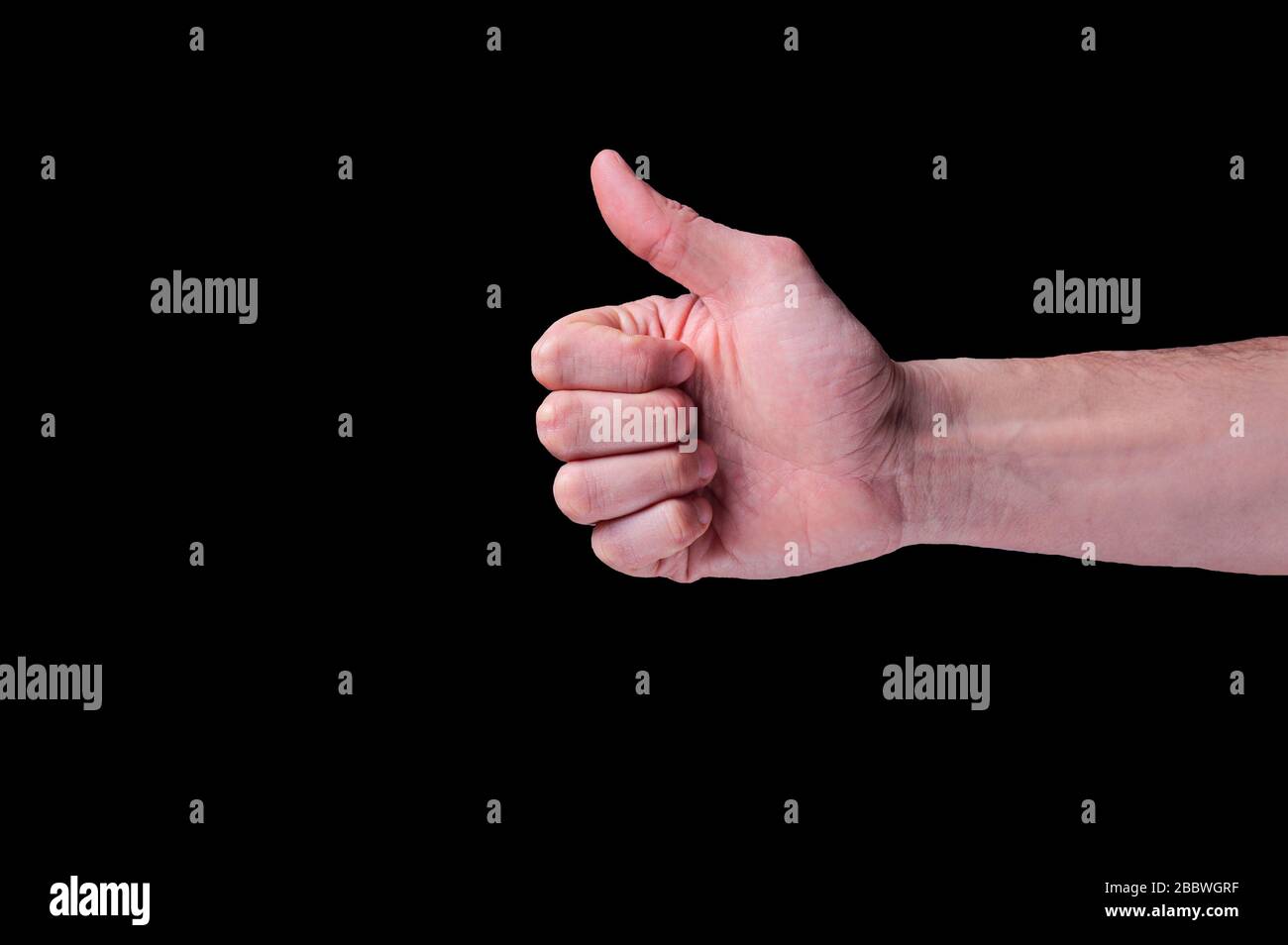 Daumen signal -Fotos und -Bildmaterial in hoher Auflösung – Alamy