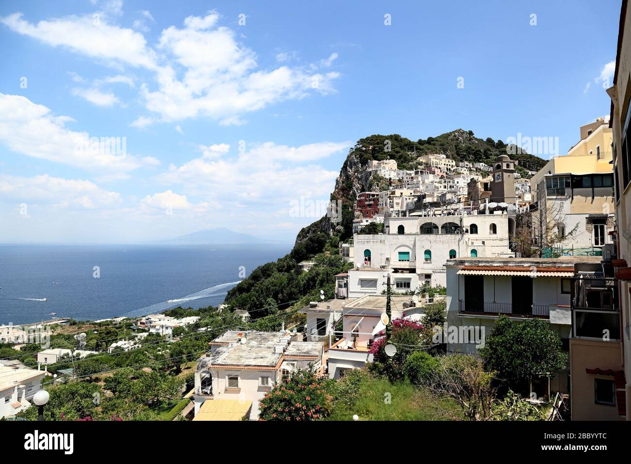 Capri Italien Ansicht Stockfotos und -bilder Kaufen - Alamy