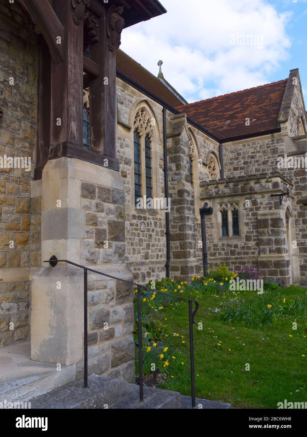 Kirche von St. Peter, Bushey Heath, Hertfordshire, England. Die ...