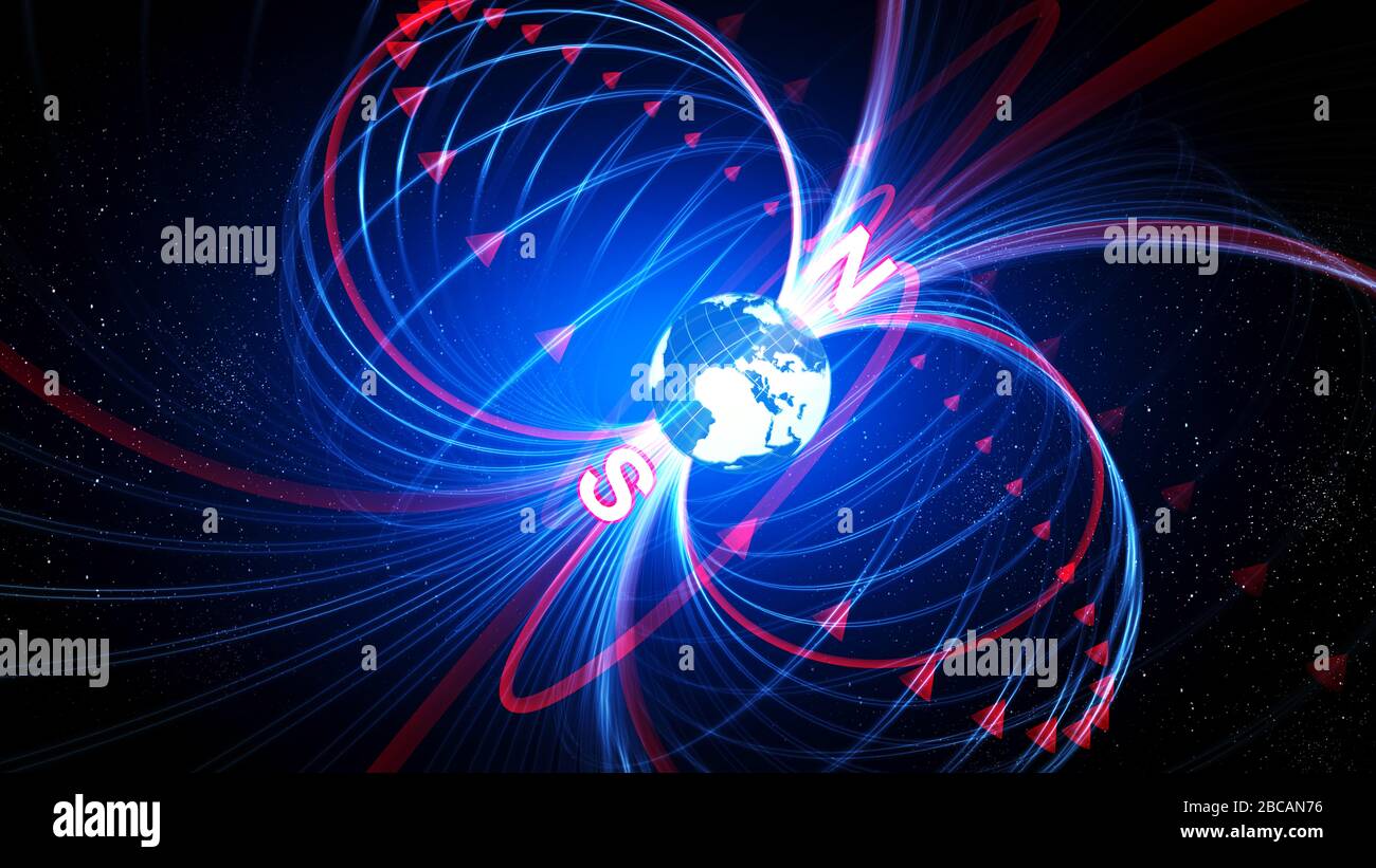Magnetfeld erde -Fotos und -Bildmaterial in hoher Auflösung – Alamy
