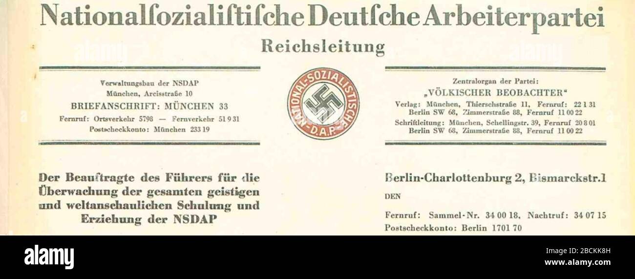 Nationalsozialistische deutsche arbeiterpartei oder nsdap -Fotos und ...