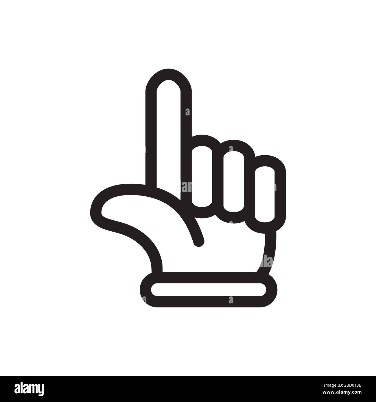 Fingerzeig symbol -Fotos und -Bildmaterial in hoher Auflösung – Alamy