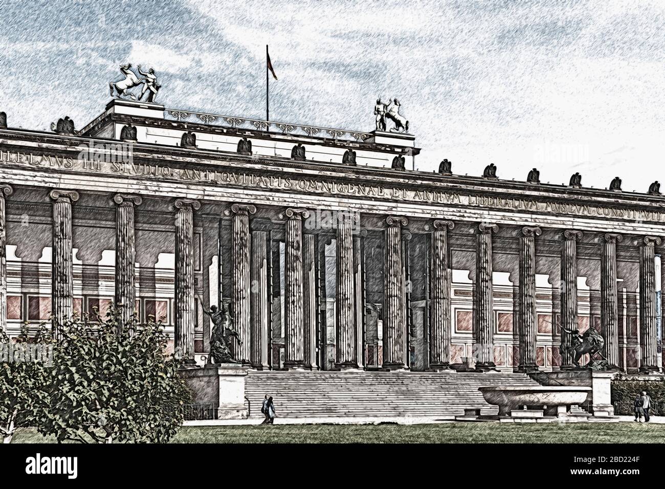 Das alte Museum (Altes Museum) wurde von 1825 bis 1830 von Karl ...
