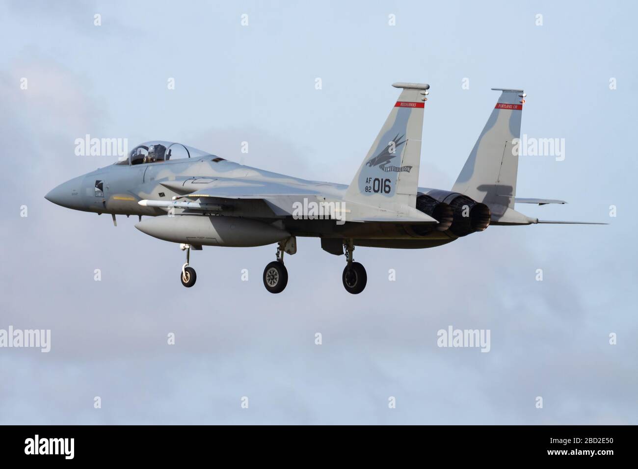 Leeuwarden/Niederlande - 13. April 2015: United States Air Force USAF ...