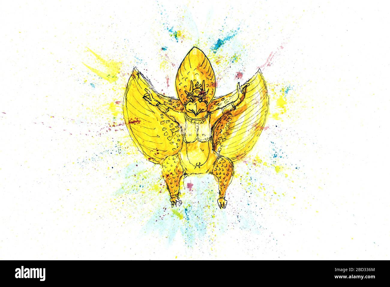 Garuda hindu mythology -Fotos und -Bildmaterial in hoher Auflösung – Alamy