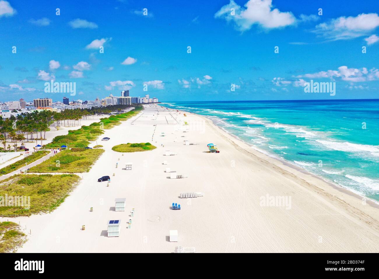 Luftbild Von South Beach Miami Stockfotos und -bilder Kaufen - Alamy