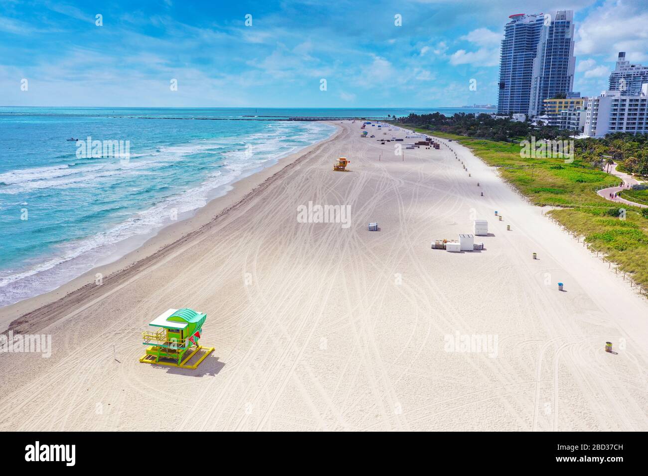Luftbild Von South Beach Miami Stockfotos und -bilder Kaufen - Alamy