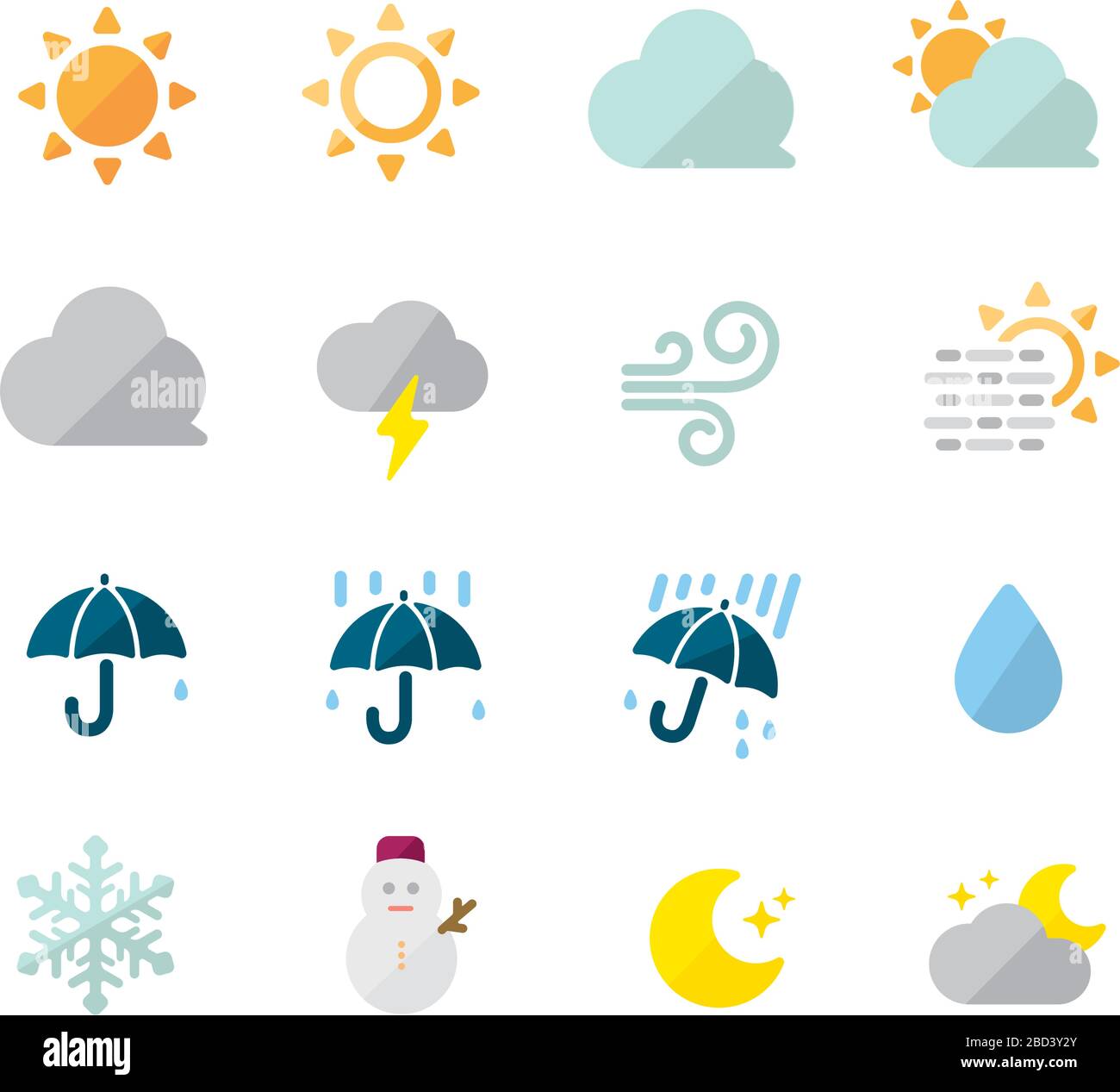 Wolke sonne regen symbol -Fotos und -Bildmaterial in hoher Auflösung ...