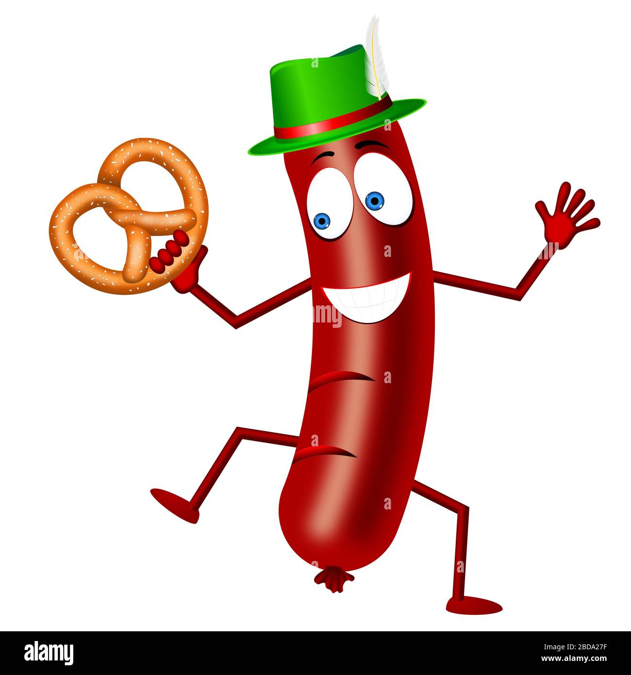Brezel Cartoon Stockfotos und -bilder Kaufen - Alamy