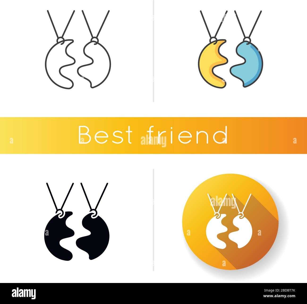 Best friends clipart -Fotos und -Bildmaterial in hoher Auflösung – Alamy