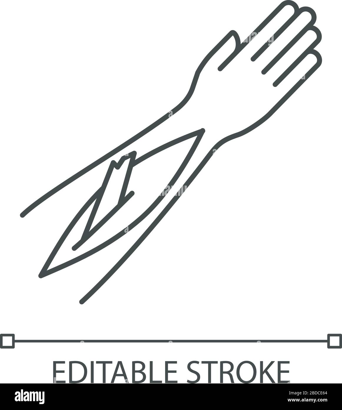 Offene fraktur arm Stock-Vektorgrafiken kaufen - Alamy