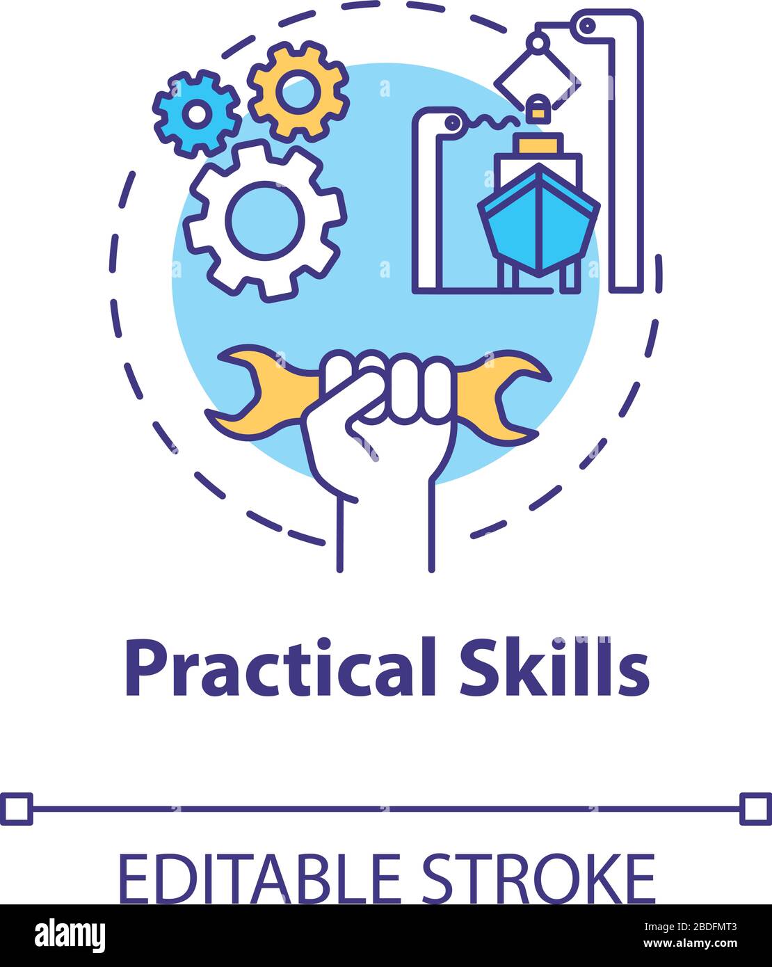 Praktische lösung Stock-Vektorgrafiken kaufen - Alamy