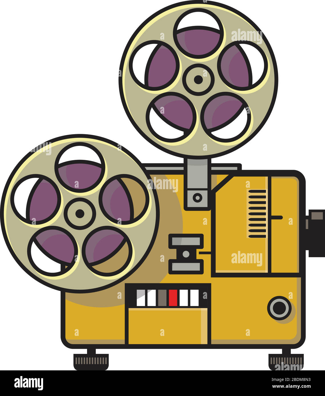 Ikonisch film Stock-Vektorgrafiken kaufen - Alamy