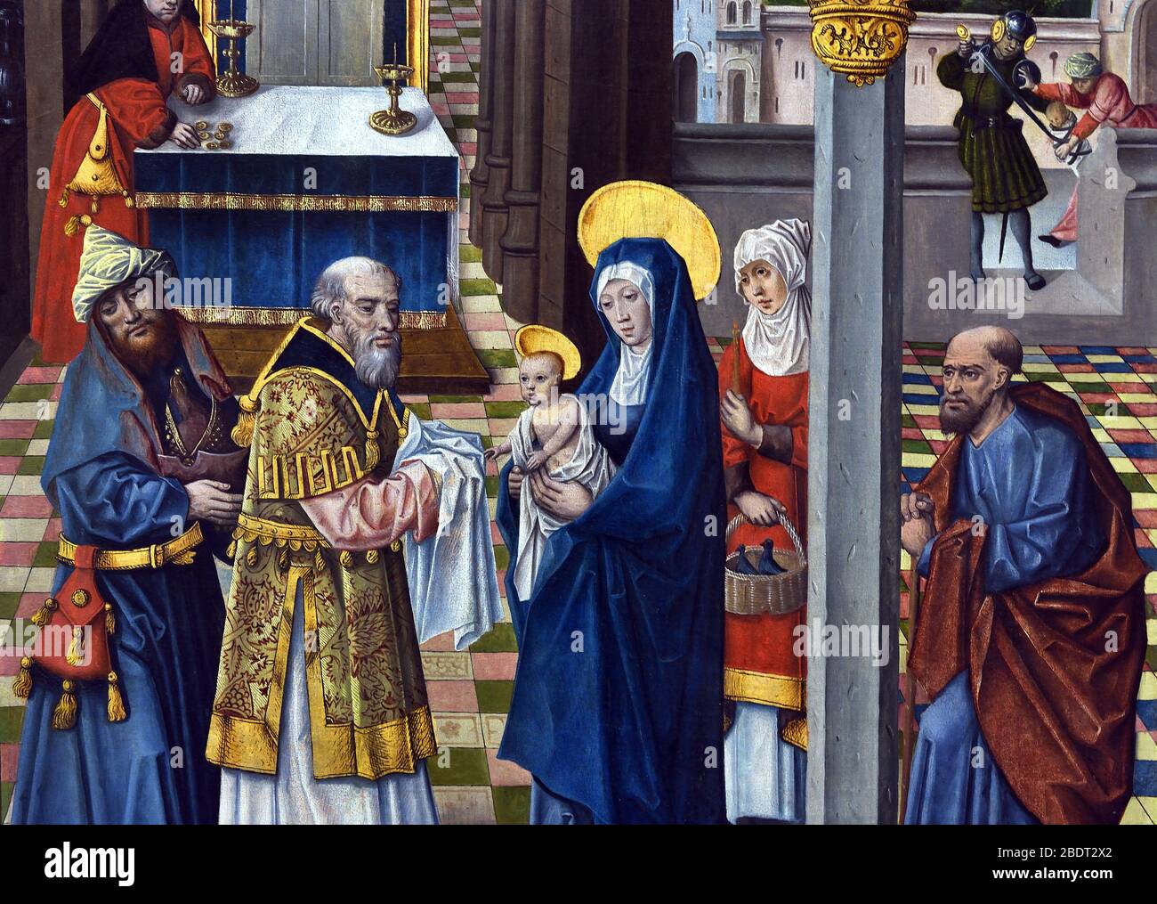 Geburt, Anbetung der Könige, Darstellung im Tempel, Taufe Christi ...