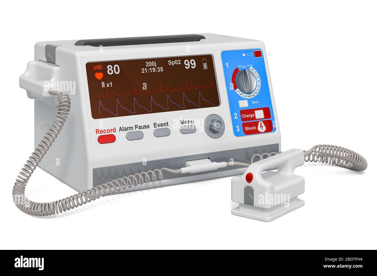 Ein automatisierter externer defibrillator -Fotos und -Bildmaterial in ...