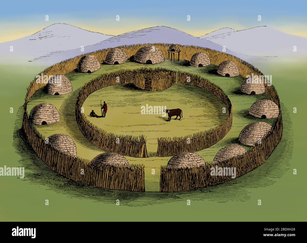 Afrikanischer kraal -Fotos und -Bildmaterial in hoher Auflösung – Alamy