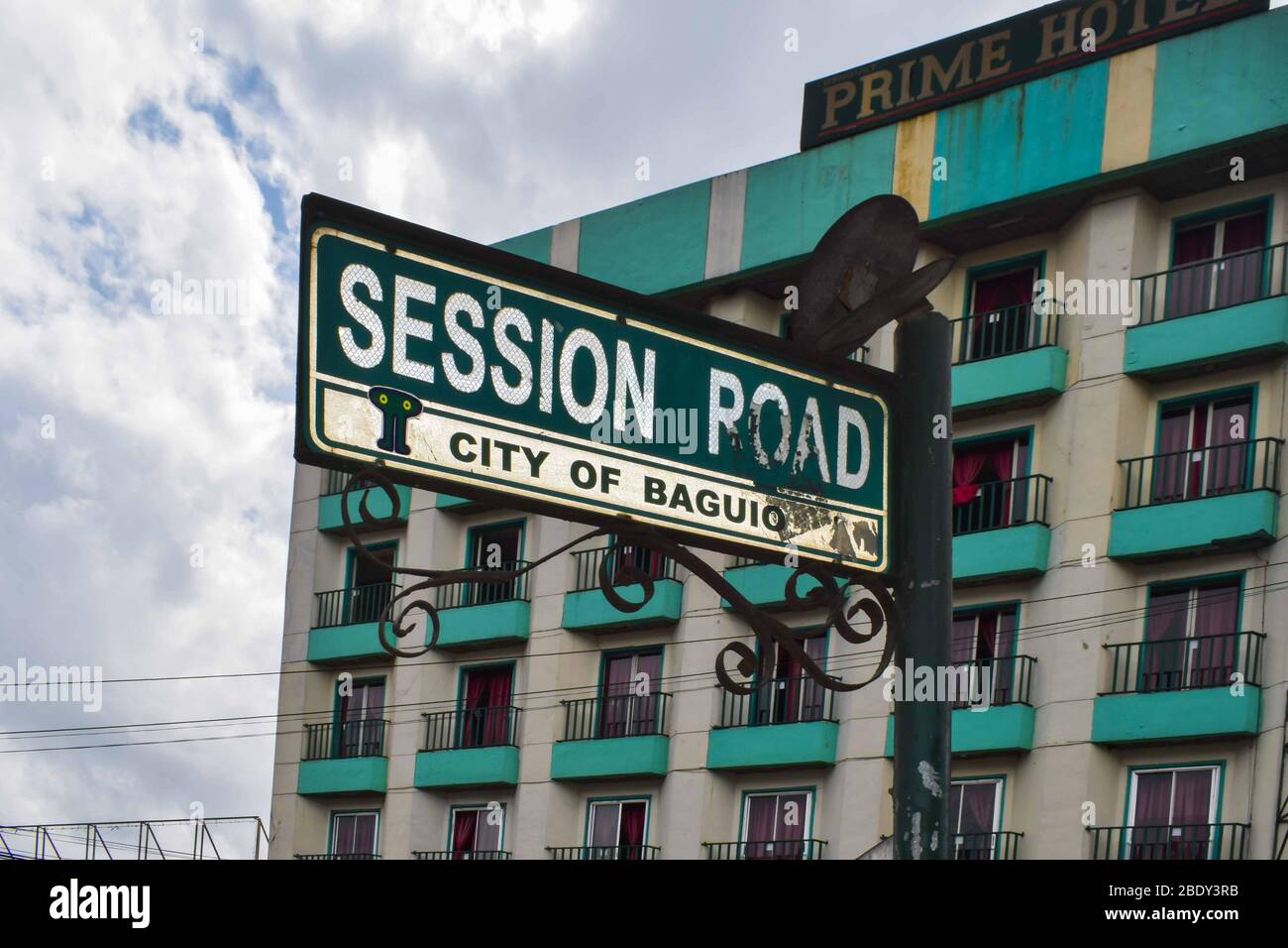 22. SEPTEMBER 2019-BAGUIO CITY PHILIPPINEN: Session Road Signage in ...